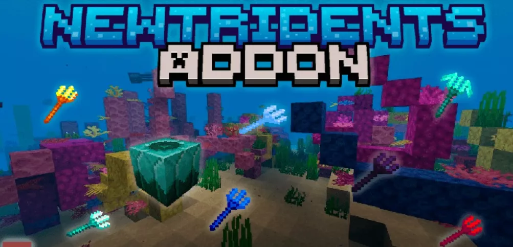 Мод NewTridents » Modmcpe.net — всё для любителей игры Minecraft на Android