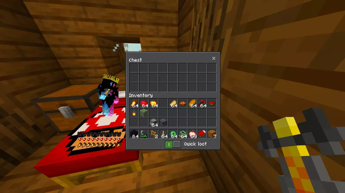 Ресурспак Better Quick Loot » Modmcpe.net — всё для любителей игры Minecraft на Android