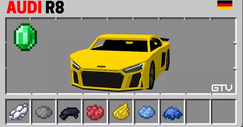 Мод Audi Cars » Modmcpe.net — всё для любителей игры Minecraft на Android